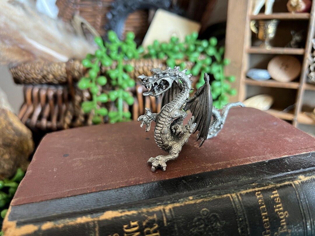 Ray Lamb Pewter Dragon Figurine - Etsy