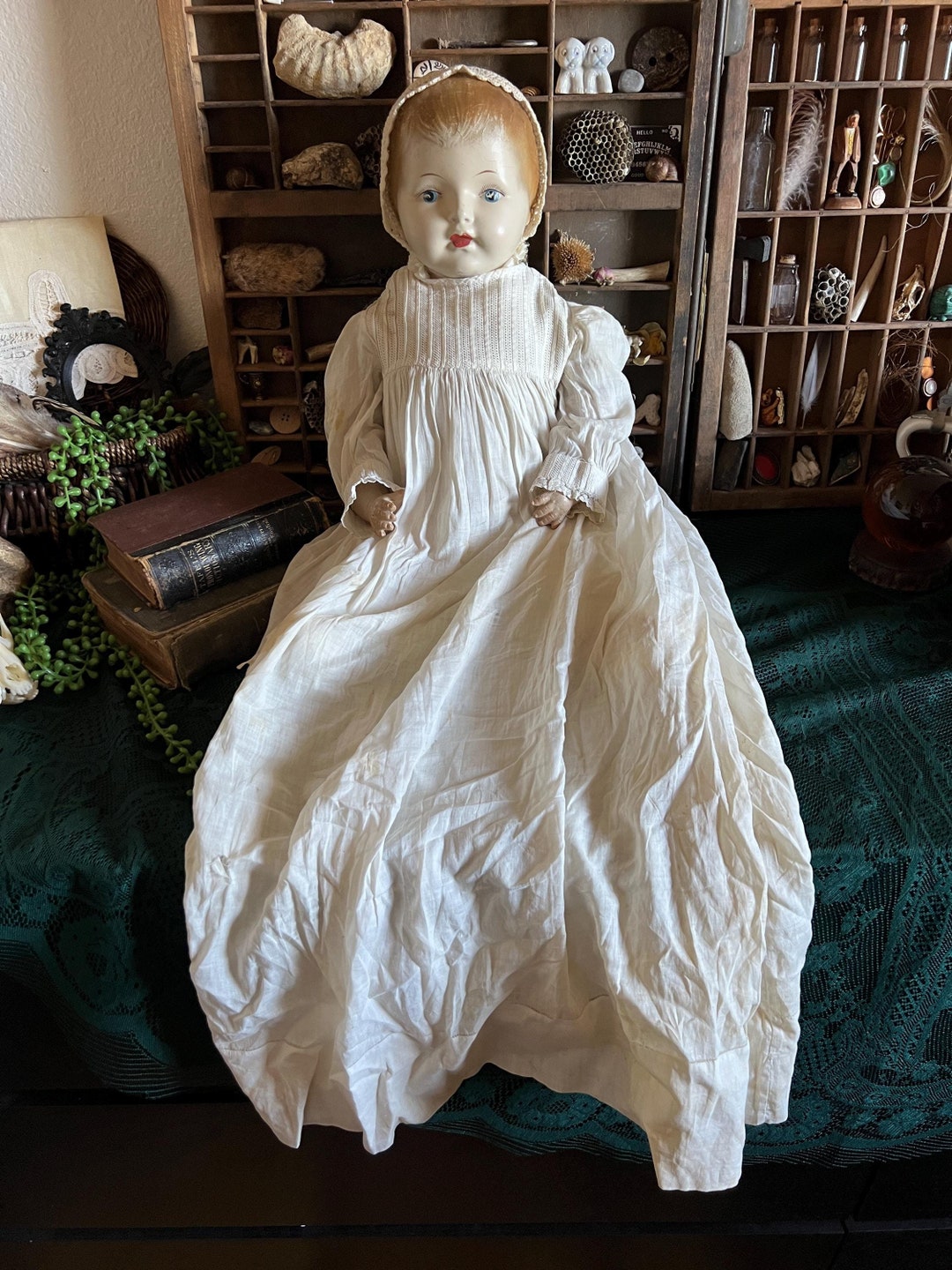 Antique Composition Doll - Etsy