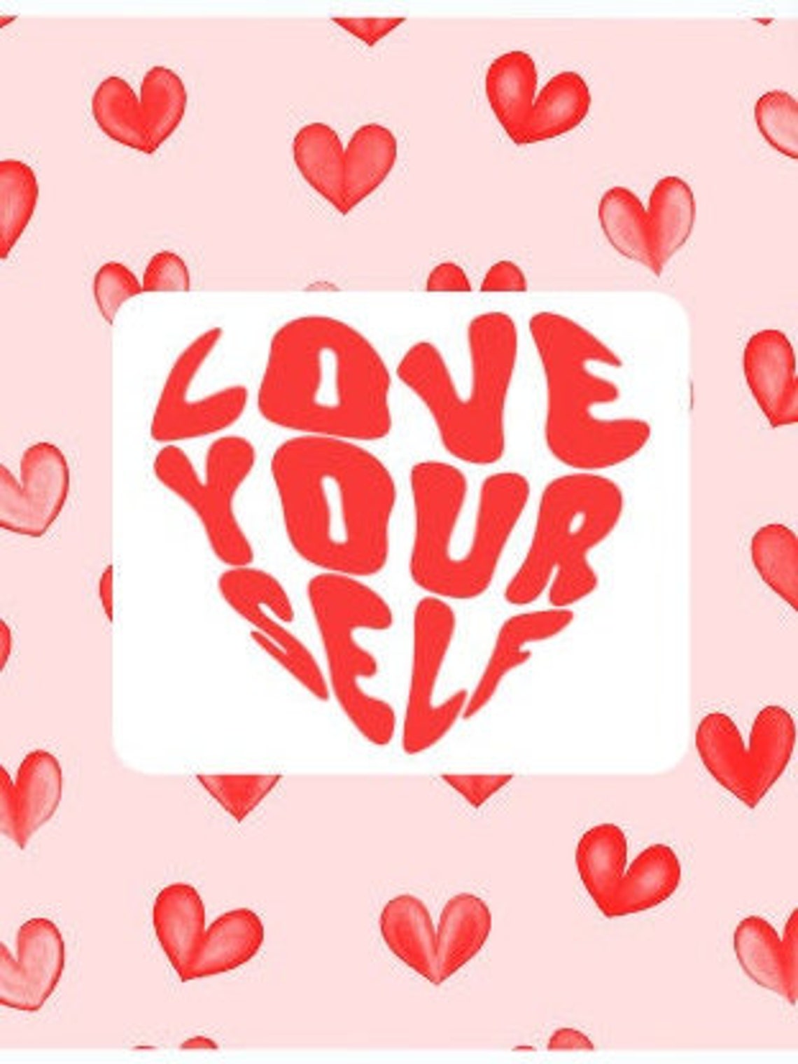 Love Yourself Poster - Etsy