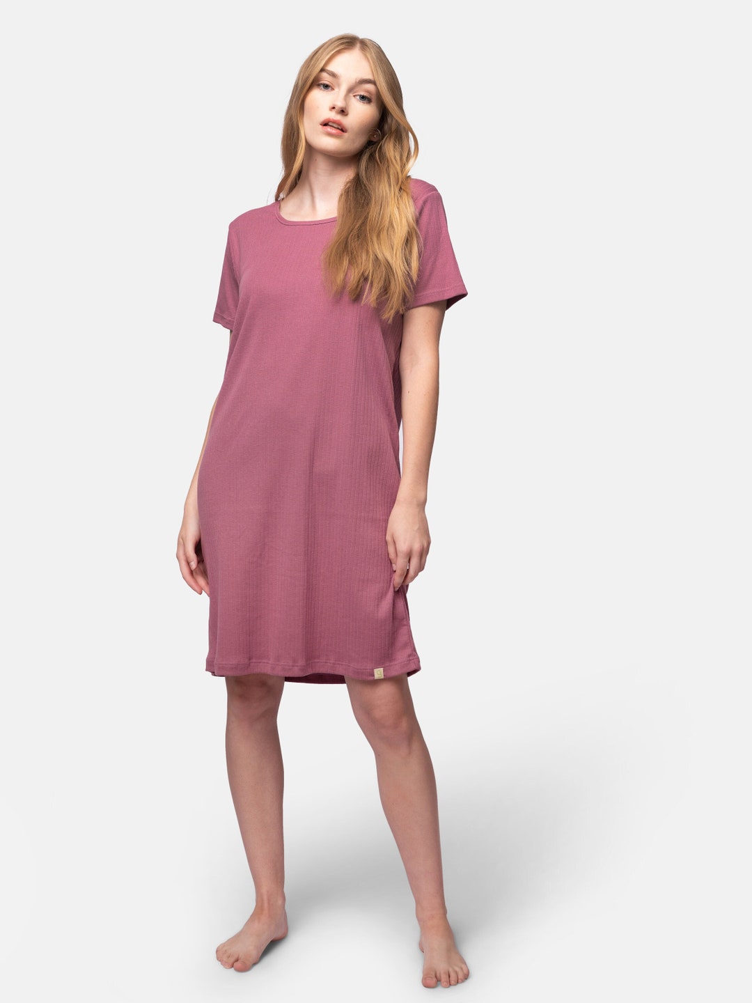 Sleepshirt Made of Derby Rib From Organic Cotton - Etsy