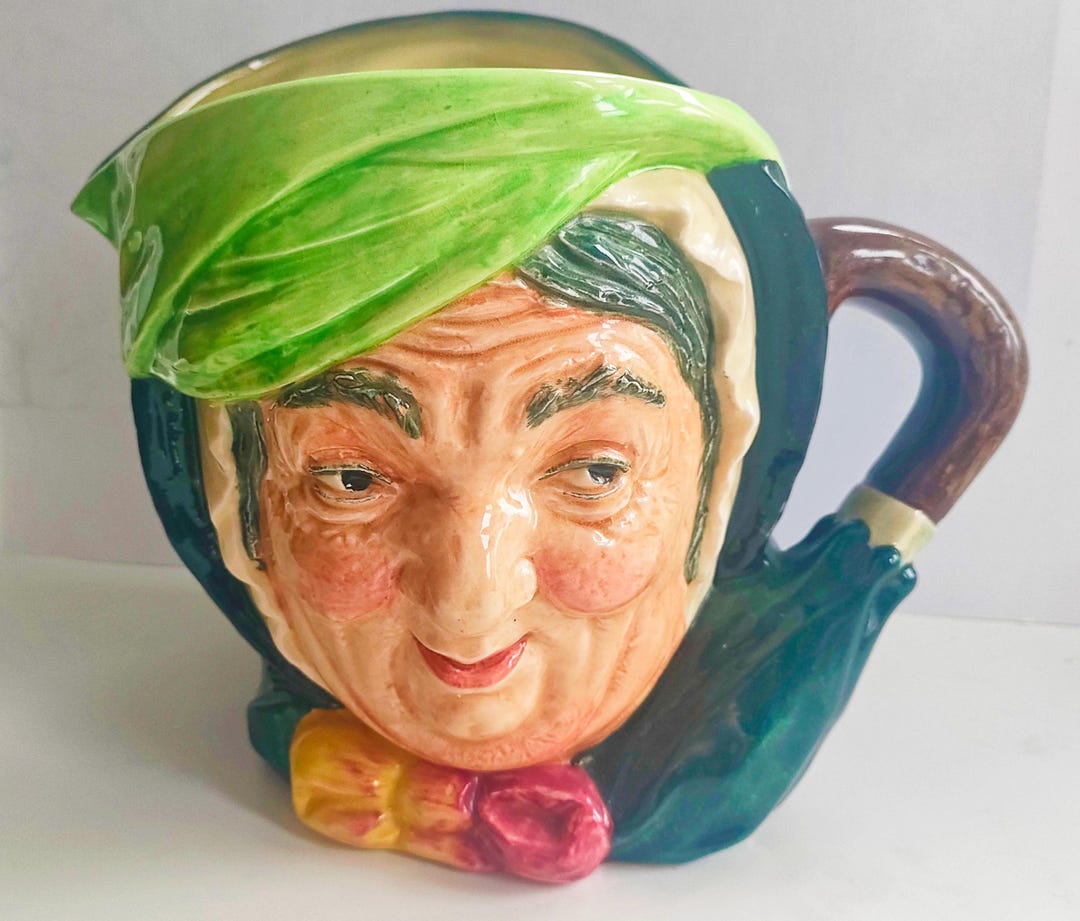 Royal Doulton Toby Jug.this is a Rare Sairey Gamp Jug From the Toby Jug ...