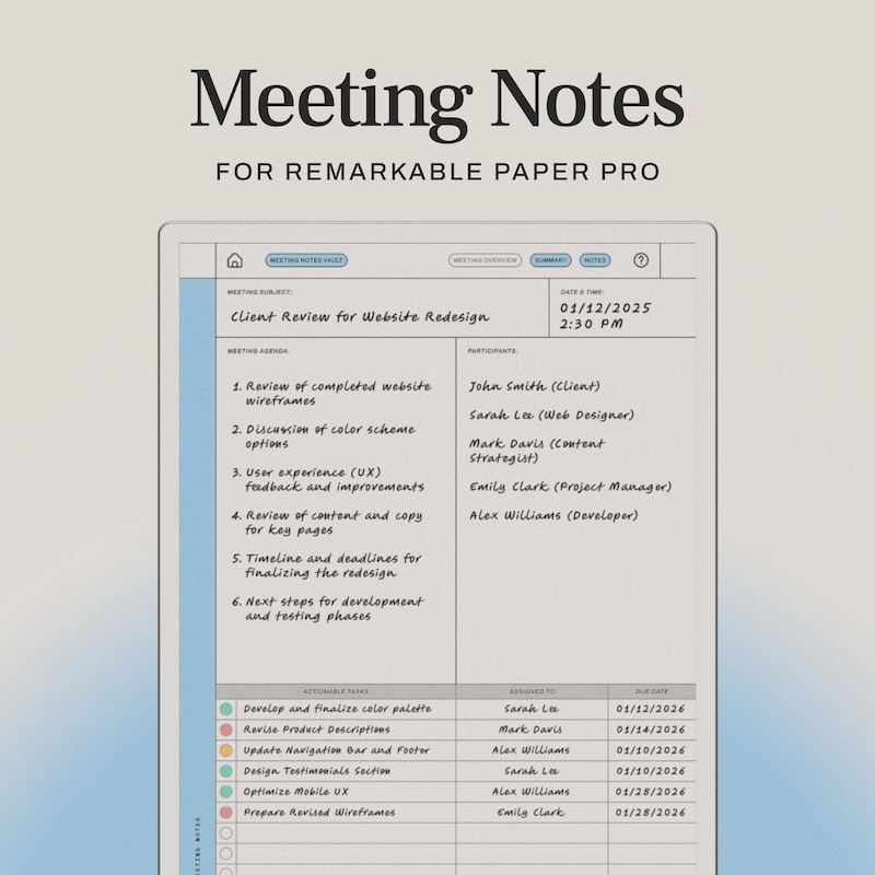 Meeting Notes - Etsy