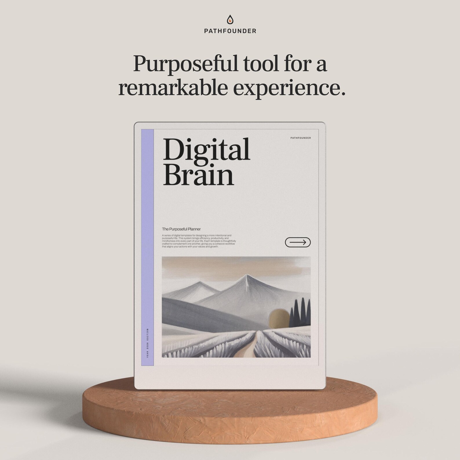 Digital Brain for Remarkable Paper Pro | Brain Dump Template ...