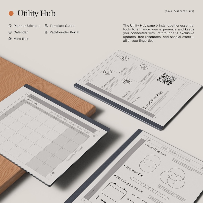 Focus Sprint Tool for Remarkable 2 | Pomodoro Planner Template and ...