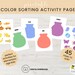 Printable Color Sorting Activity - Etsy