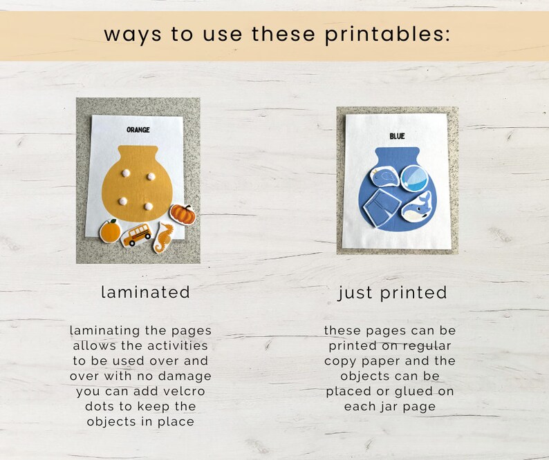 Printable Color Sorting Activity - Etsy