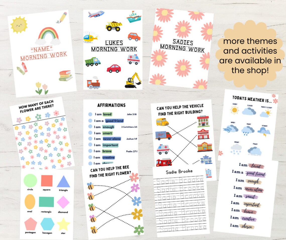 Printable Color Sorting Activity - Etsy