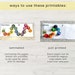 Printable Caterpillar Counting Activity - Etsy
