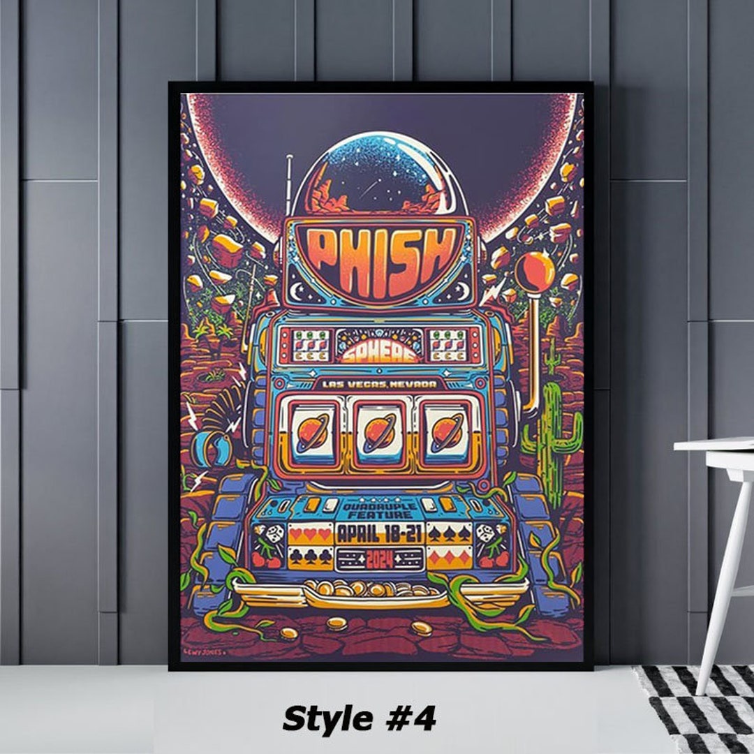 Phish All Posters, Phish Sphere Las Vegas Posters, Phish Poster, Pphish ...