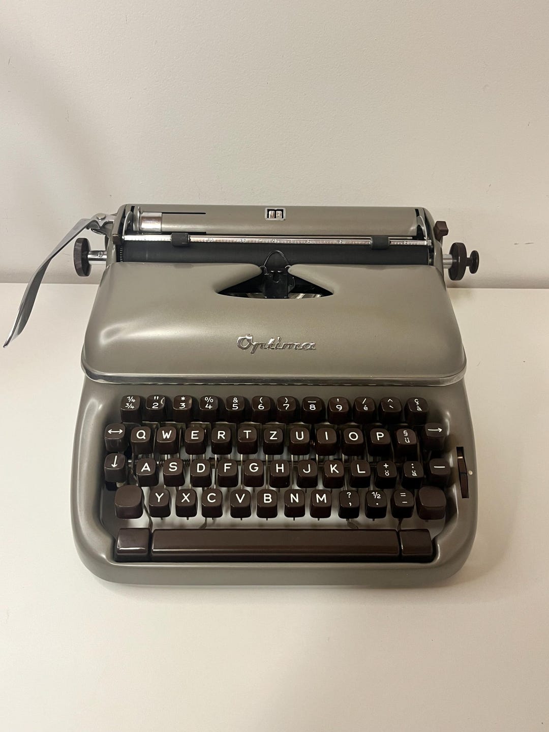 1950s Optima Typewriter - Vintage Typewriter - Totally Functioning ...