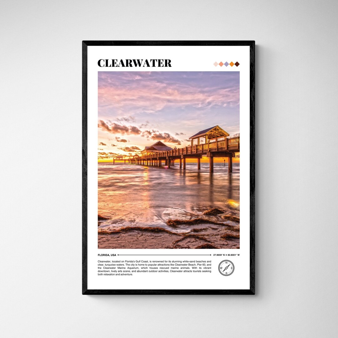 Clearwater Print, Clearwater Poster, Clearwater Photo, Clearwater Wall ...