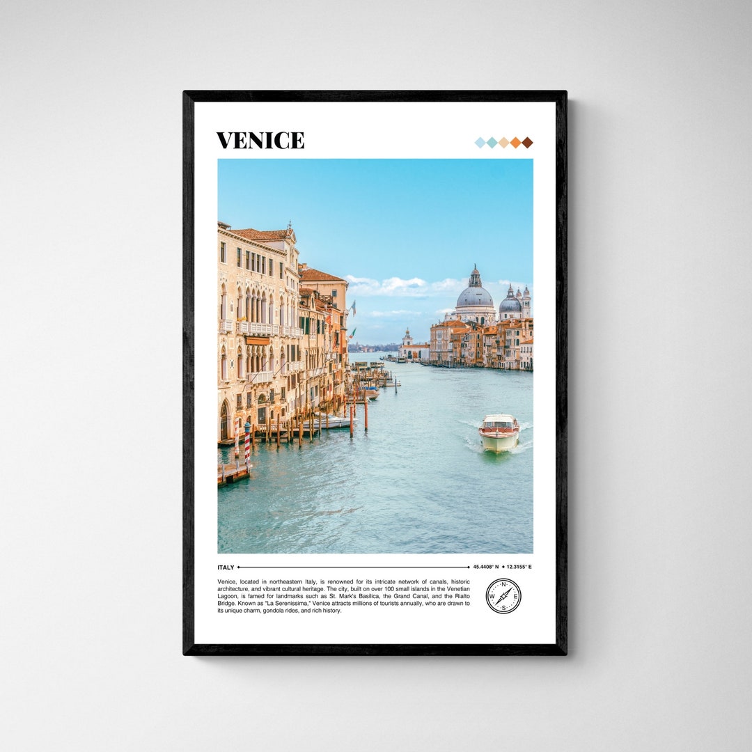 Venice Print, Venice Poster, Venice Photo, Venice Wall Art, Venice Wall ...