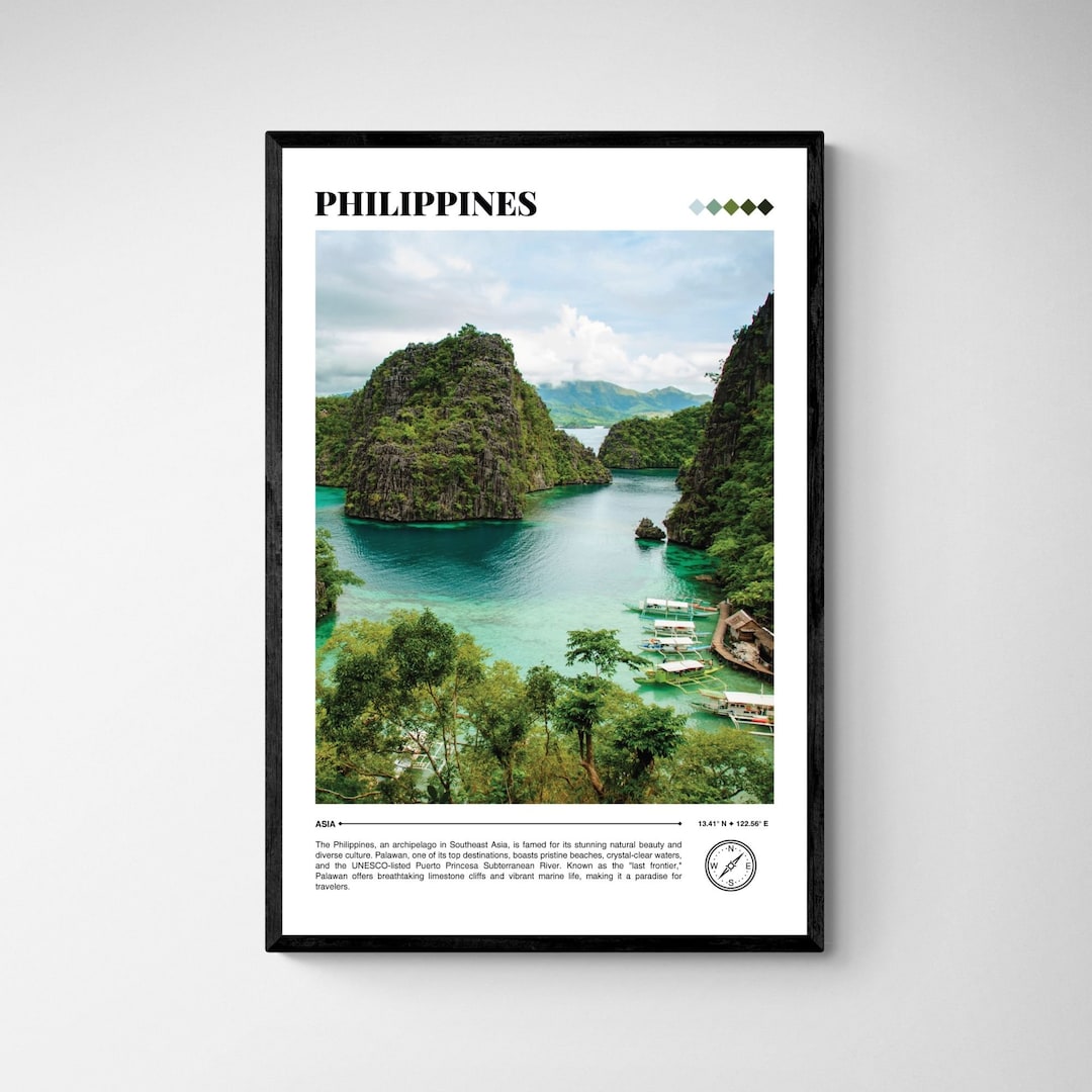 Philippines Print, Philippines Poster, Philippines Photo, Philippines ...