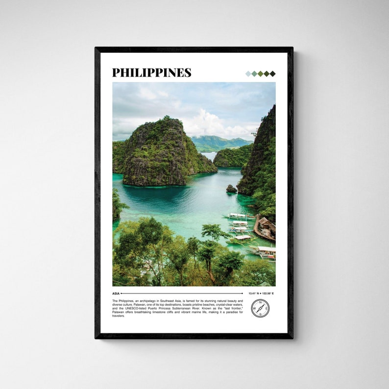 Philippines Print, Philippines Poster, Philippines Photo, Philippines ...
