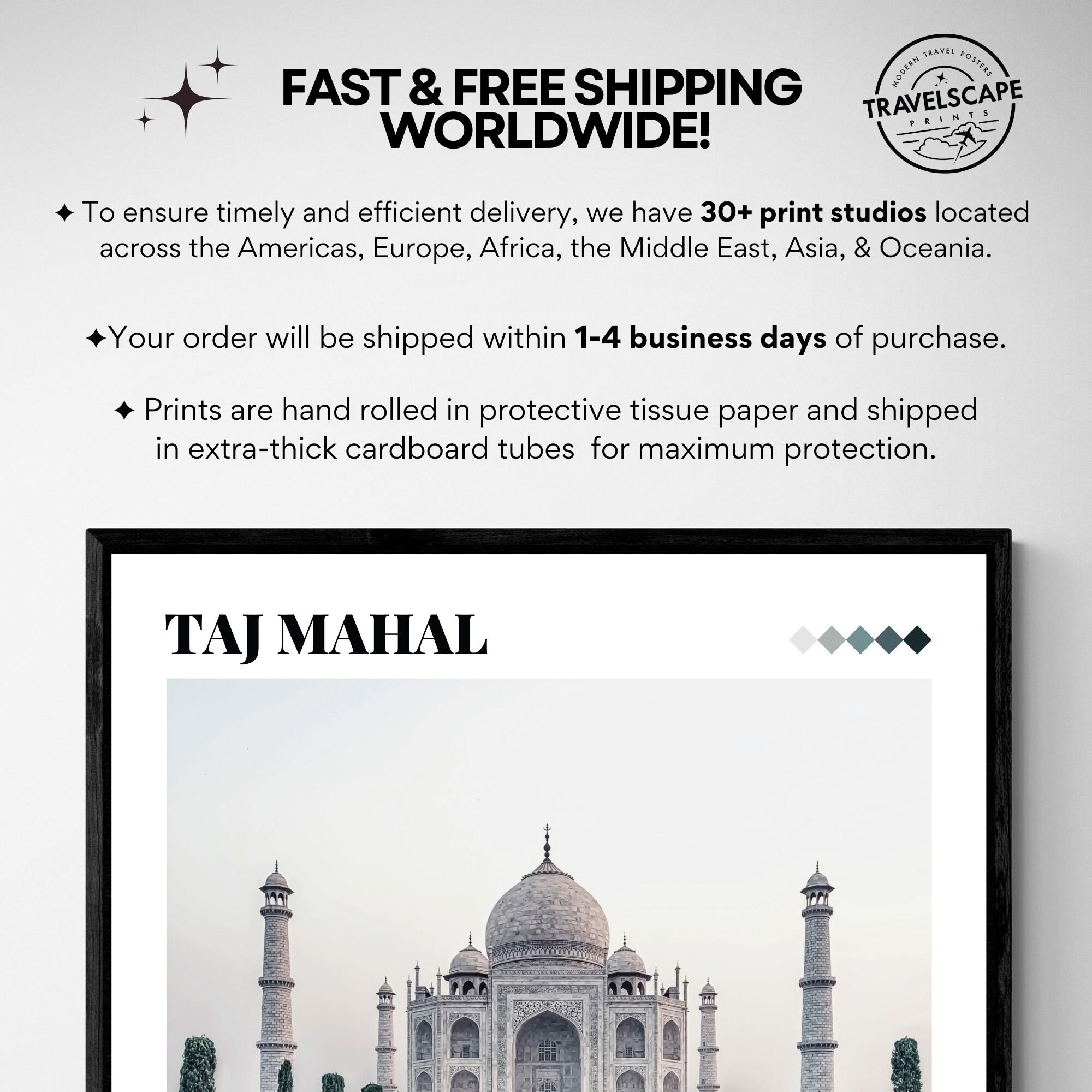 Taj Mahal Print, Taj Mahal Poster, Taj Mahal Photo, Taj Mahal Wall Art ...