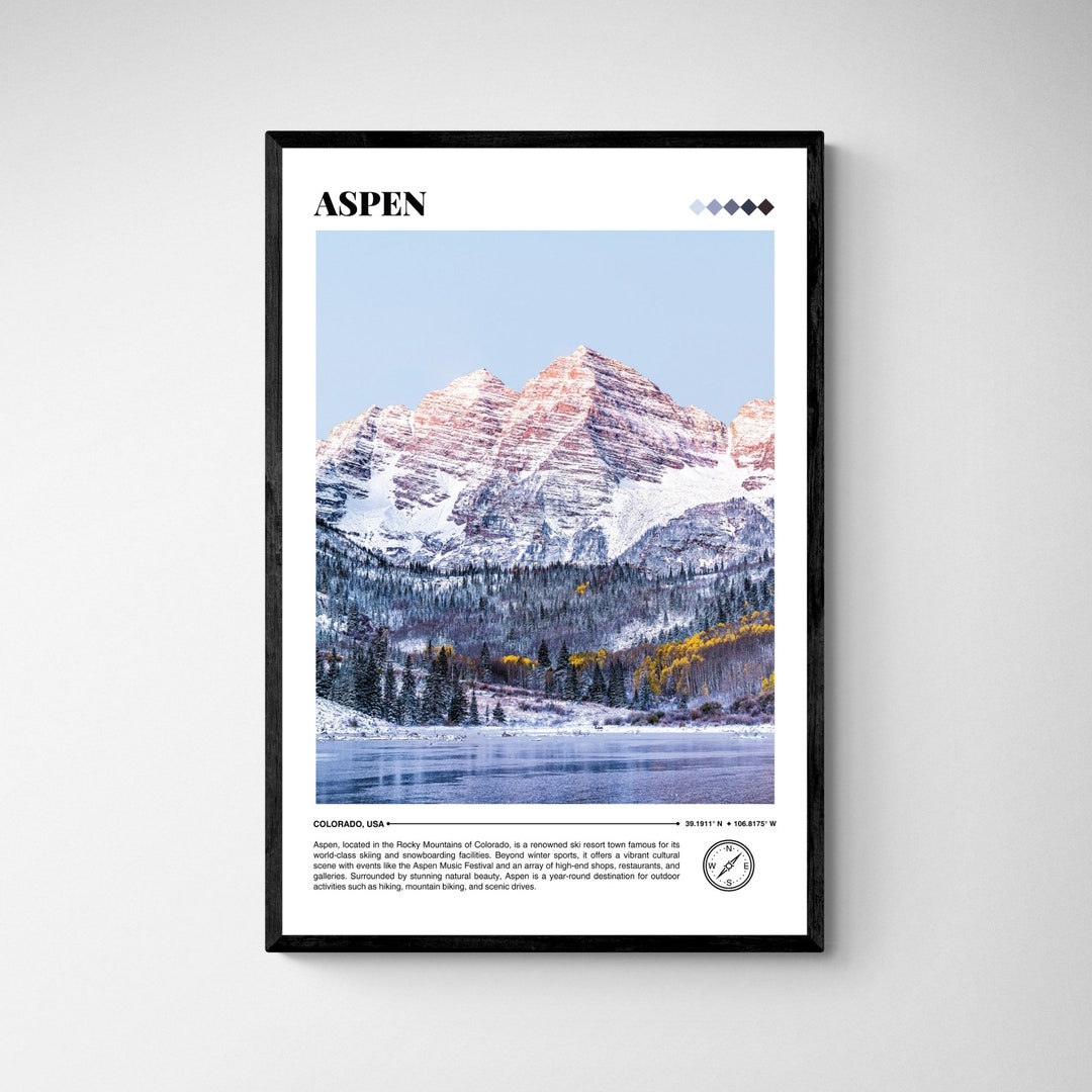Aspen Print, Aspen Poster, Aspen Photo, Aspen Wall Art, Aspen Wall ...