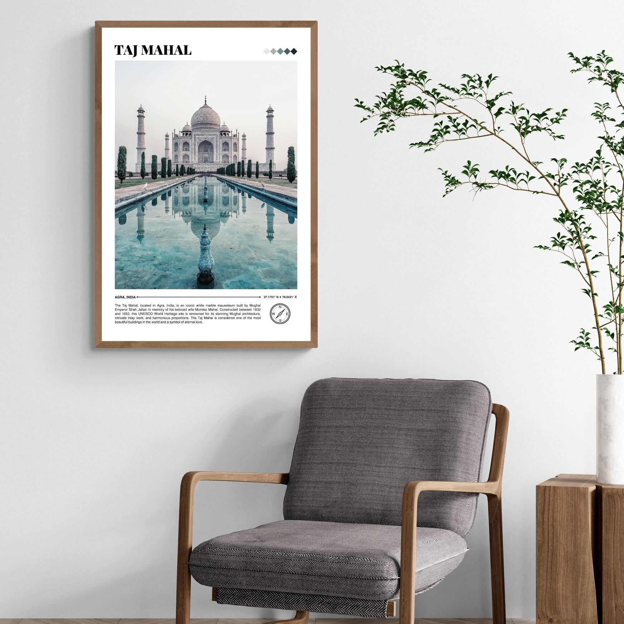 Taj Mahal Print, Taj Mahal Poster, Taj Mahal Photo, Taj Mahal Wall Art ...