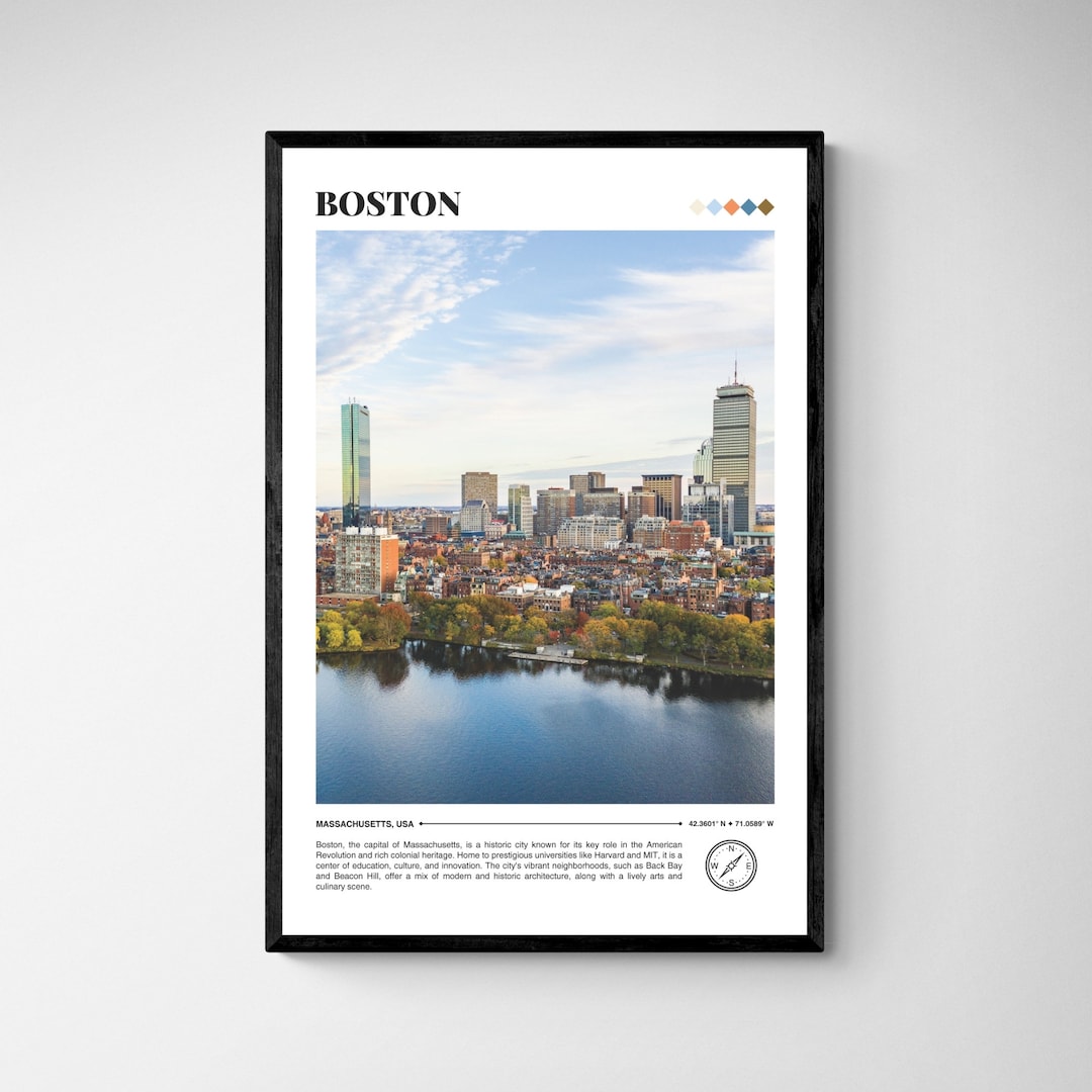 Boston Print, Boston Poster, Boston Photo, Boston Wall Art, Boston Wall ...
