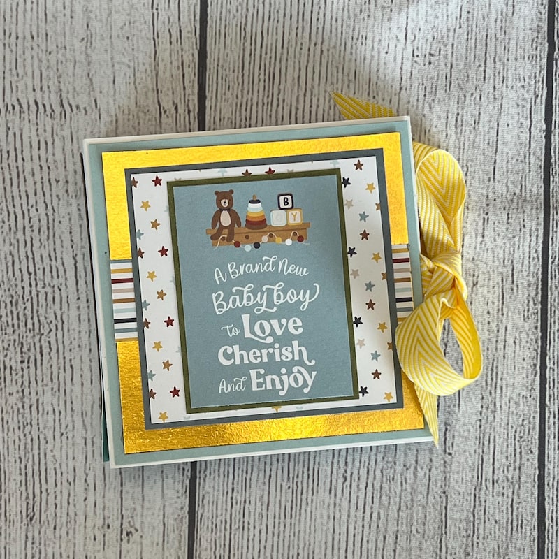 Premade Baby Boy Journal - Etsy