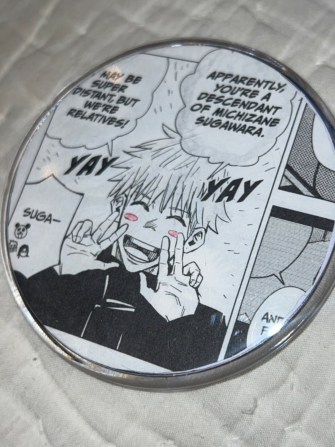 Satoru Gojo Button - Etsy