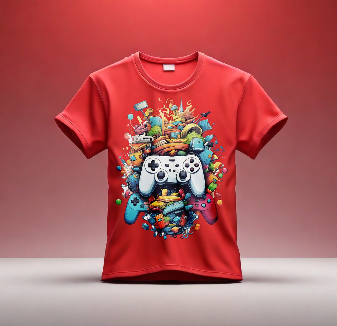 Gaming Design,vintage Gaming Tshirt,play T-shirt,retro Console Tshirt ...