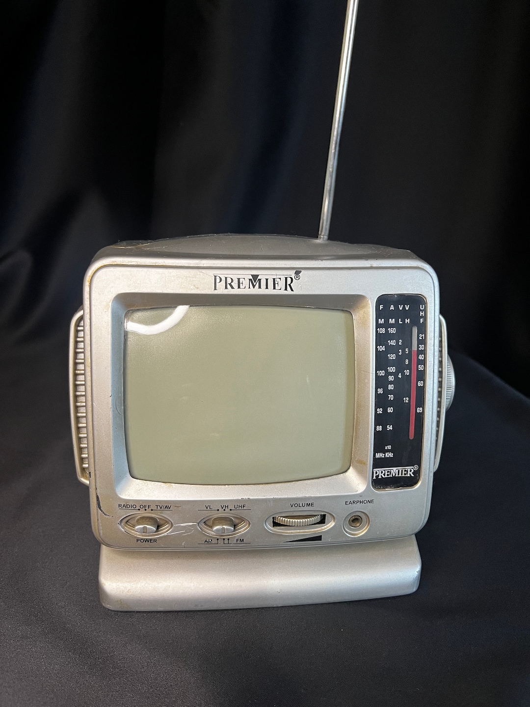 Retro TV Vintage Television From the 1980s Portable Small Old TV ...
