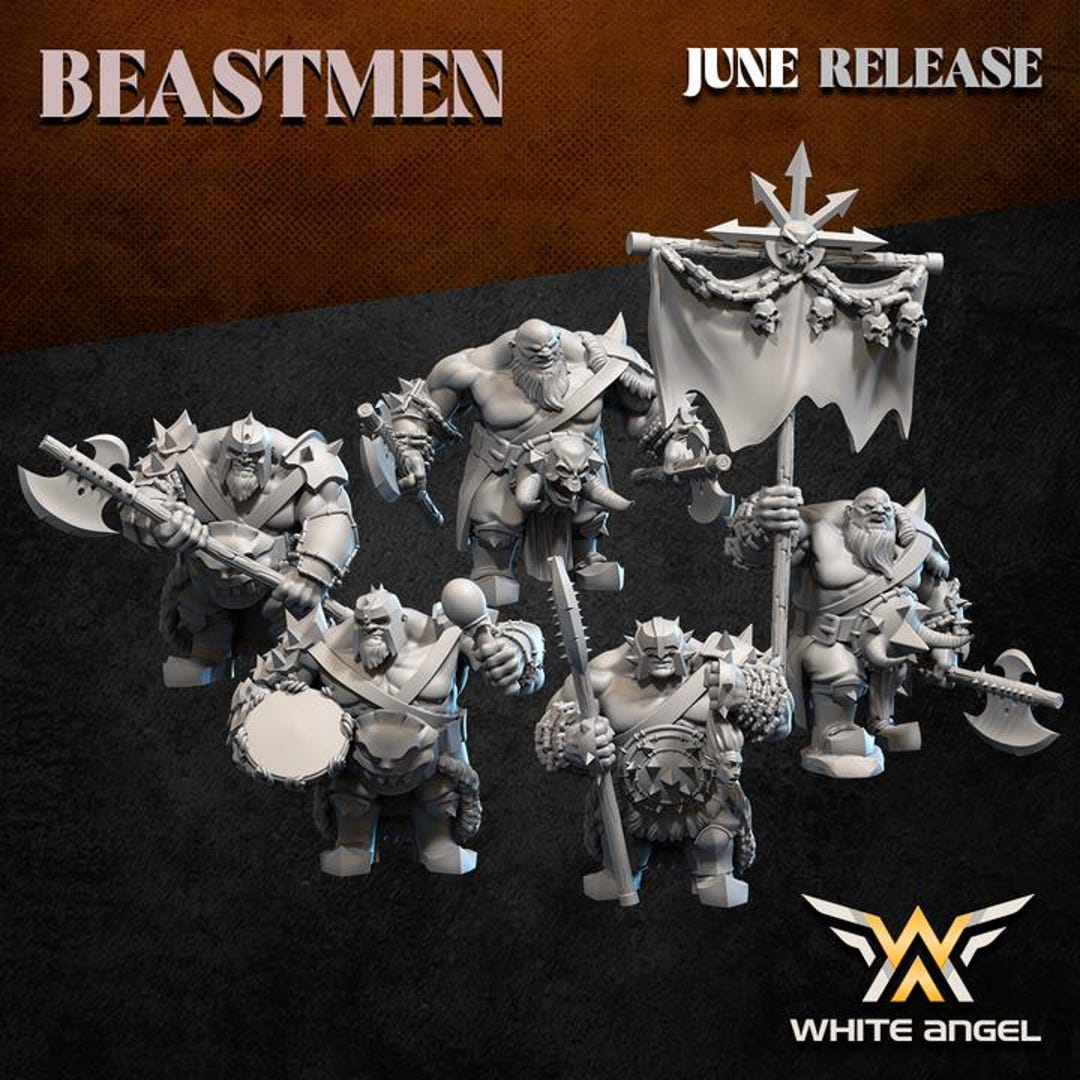 Infernal Ogre White Angel Miniatures - Etsy
