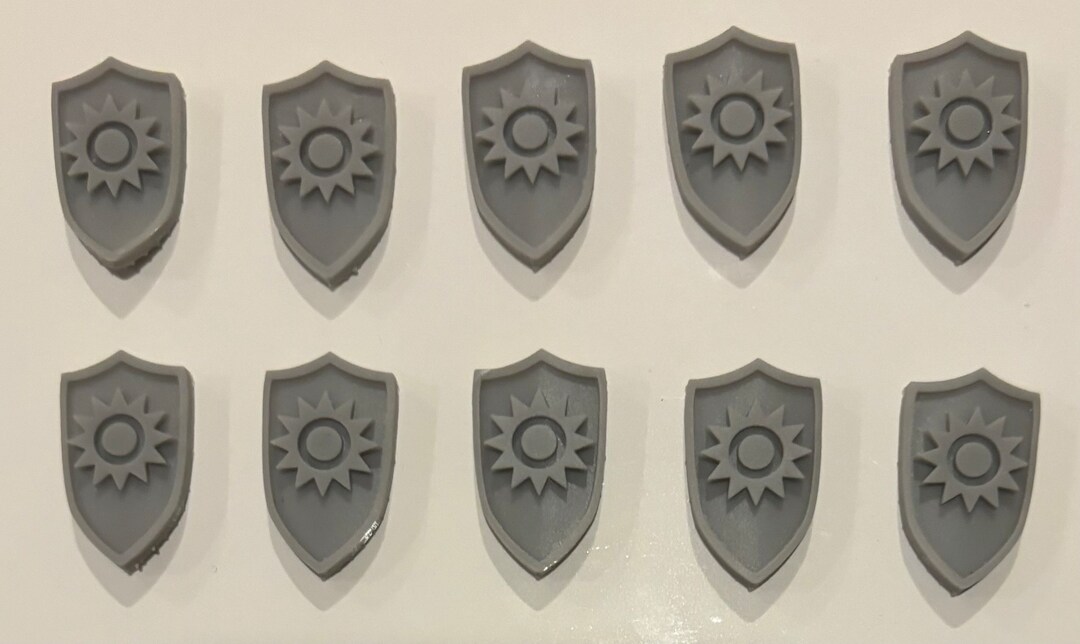 32mm Scale Shields for Knights, Soldiers, Paladins X10 - Etsy