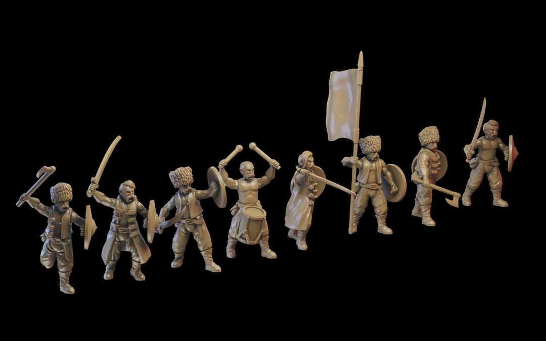 Cossack Infantry Ilhadiel Empire Kislev Slavia Archers - Etsy