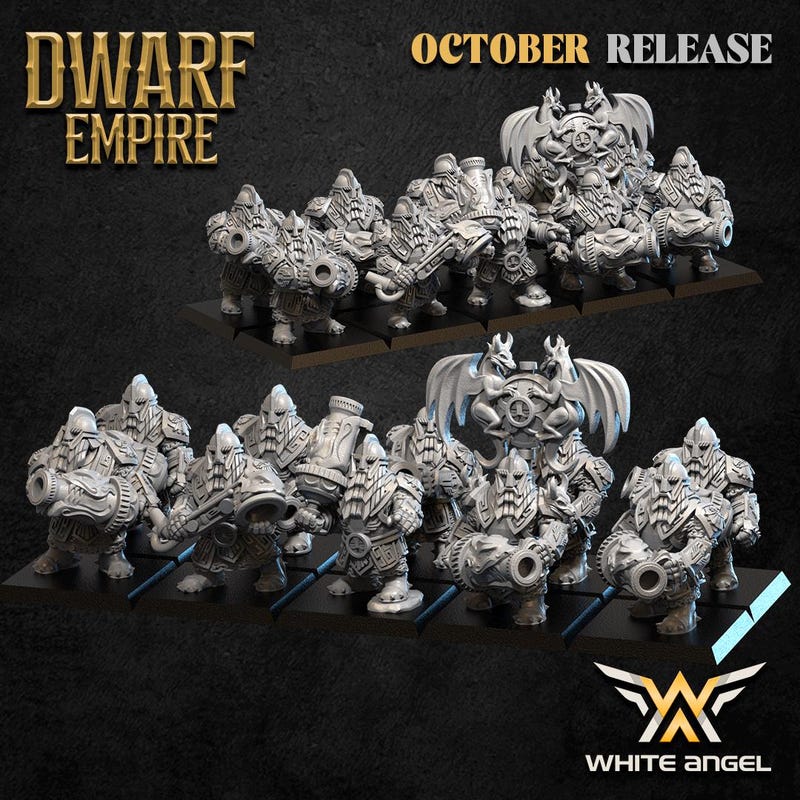 Dwarf Cannon Miniatures - Etsy