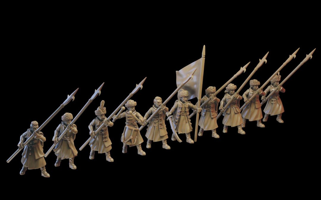 Infantry Models With Several Weapon Options Ilhadiel Empire Kislev ...