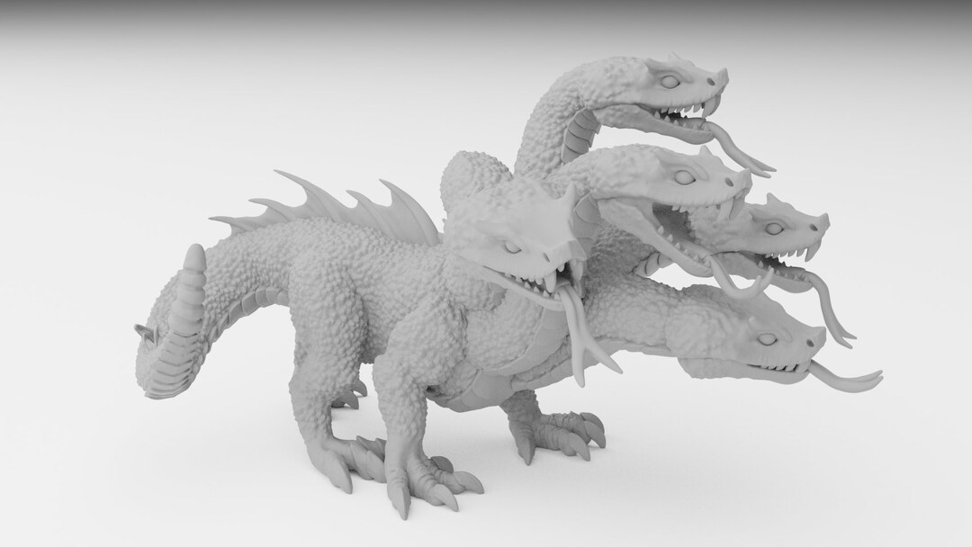 Dark Elf War Hydra/ Kharibdyss Ilhadiel - Etsy