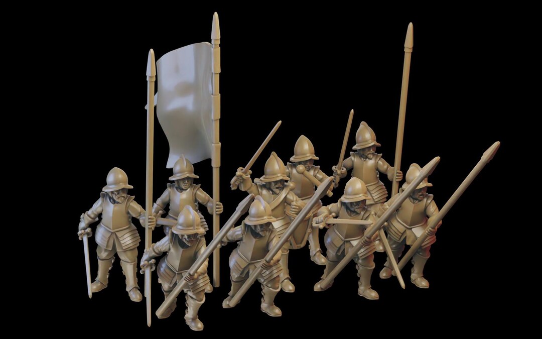 Heavy Infantry Mercenaries Ilhadiel Empire Kislev Slavia Dogs of War ...