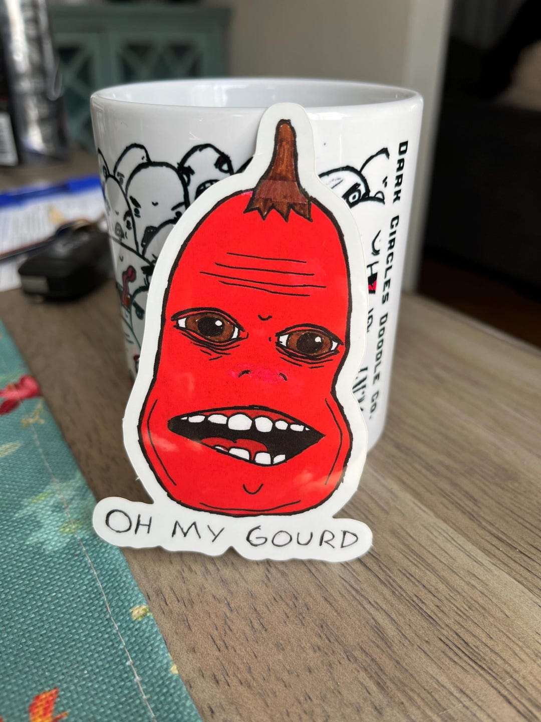 Oh My Gourd Sticker - Etsy