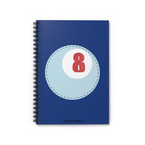 8 BALL Notebook - Etsy