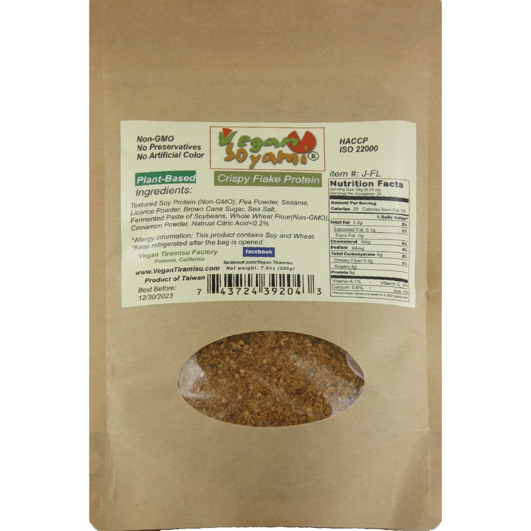 SOYAMI (so Yummy) Crispy Vegan Flake Protein (flake Protein, 1 Pack),7. ...