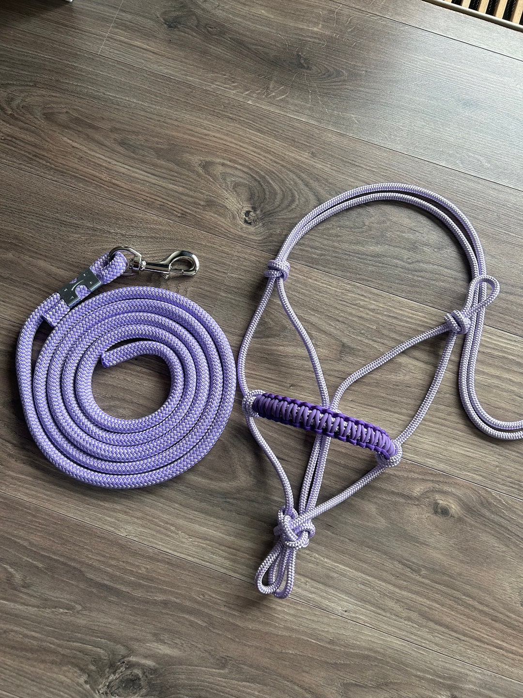 Custom Horse Yacht Rope Halter With Matching Leash, Rope Lead - Etsy