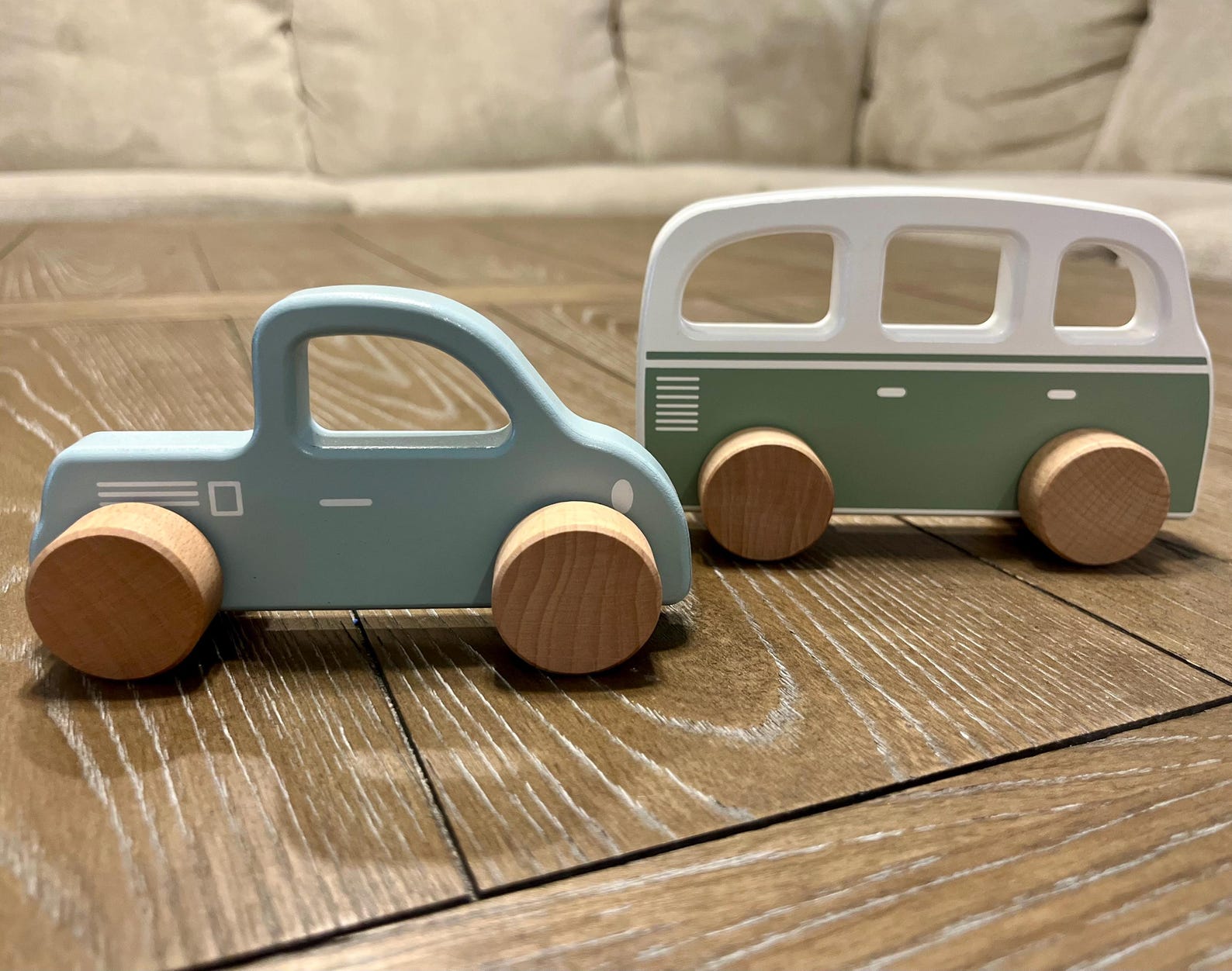Personalized Wooden Toy Car for Toddlers, First Birthday Gift, Baby ...