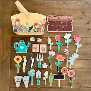 Personalized Wooden Garden Toy Birthday Gift for Girls Custom Name ...