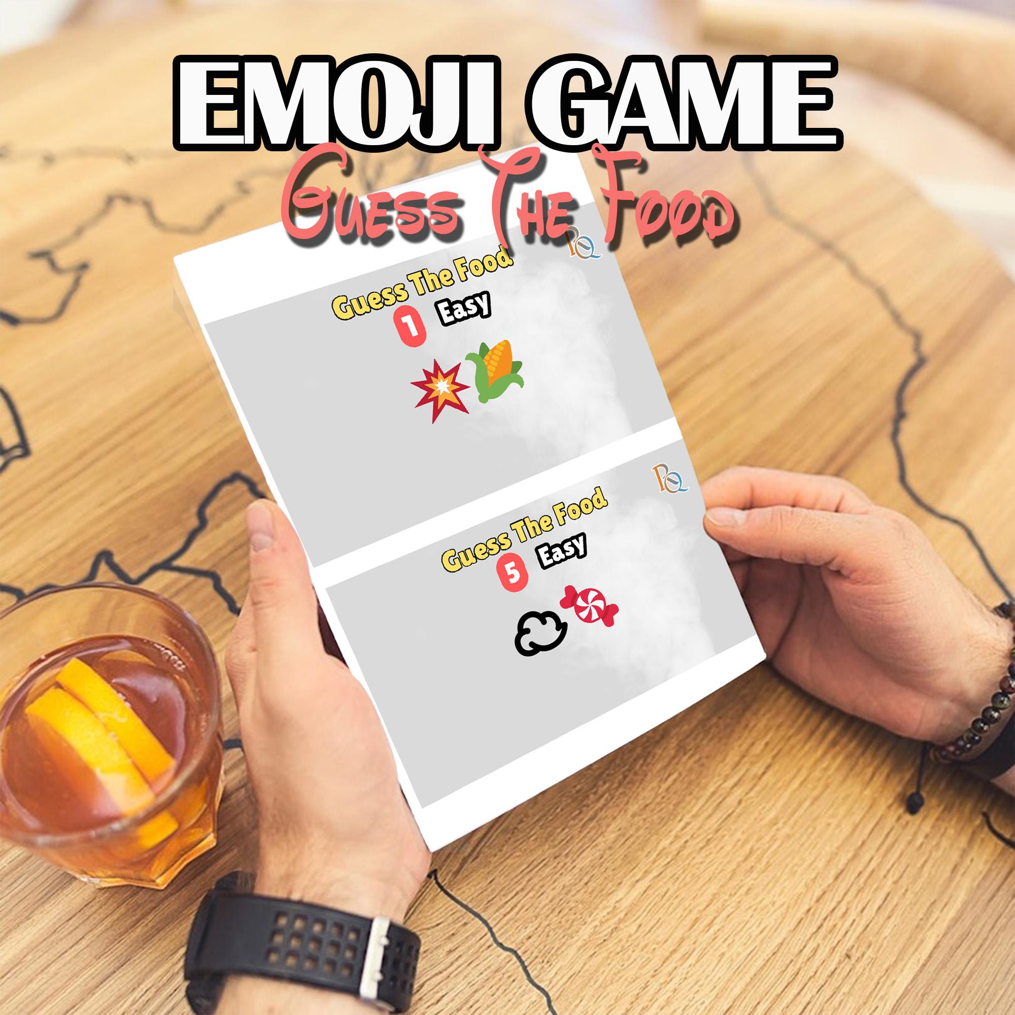 Emoji Food Game - 30 Fun and Exciting Guess the Food by Emoji Game ...