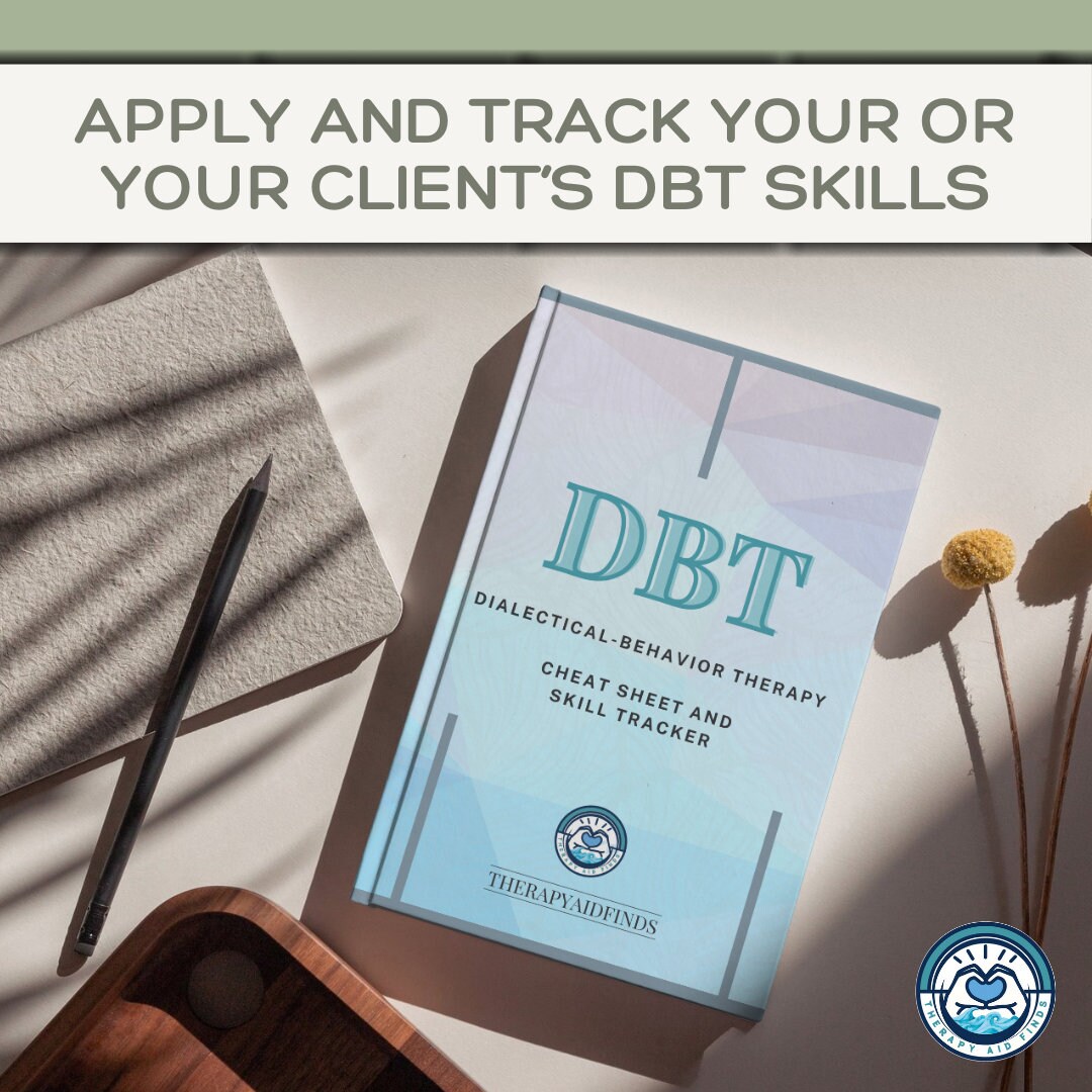 DBT Skills Tracker & Cheat Sheet With Emotion Tracker Dialectical ...