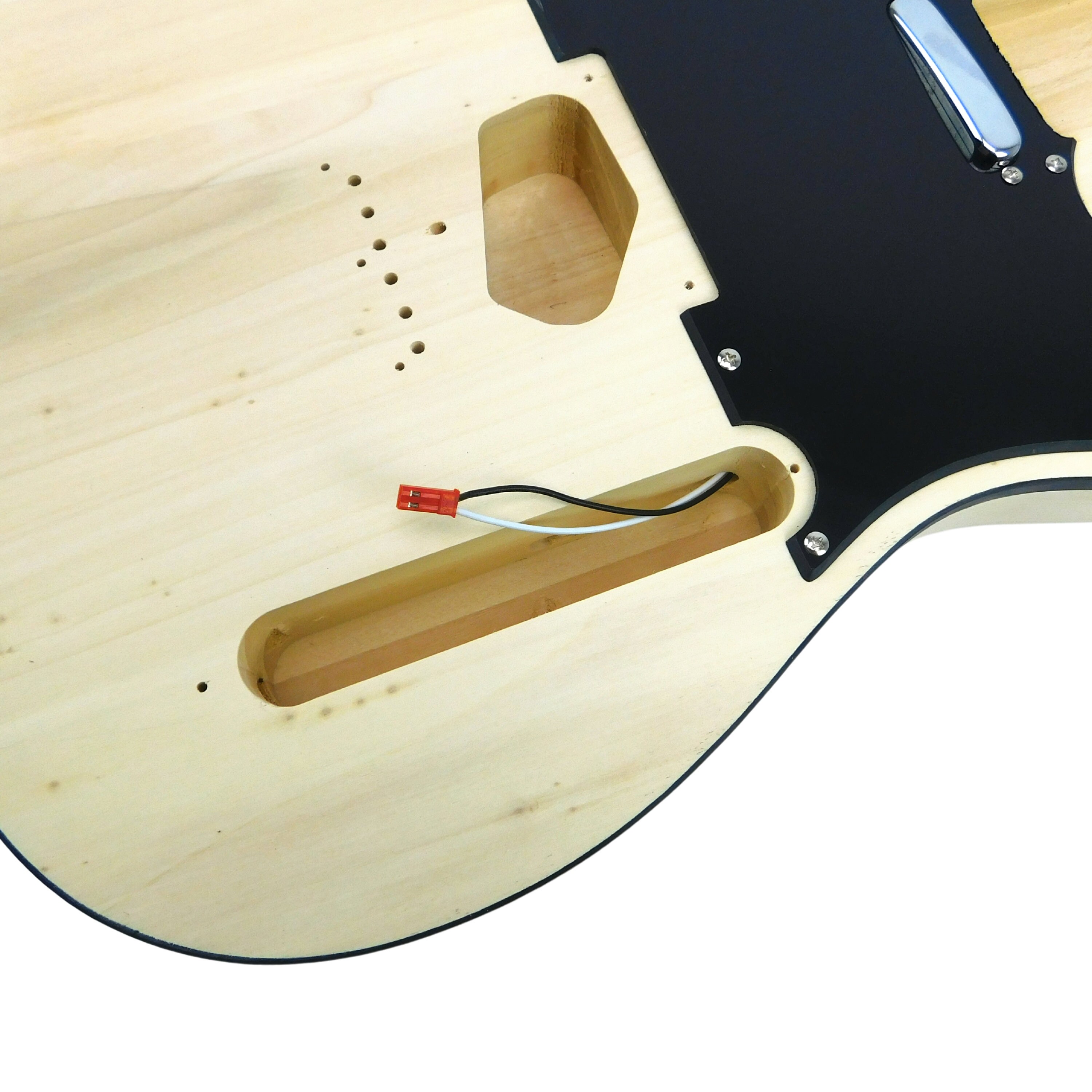 12 String Electric Guitar DIY Kit, No-soldering, S-S. Solid Basswood ...