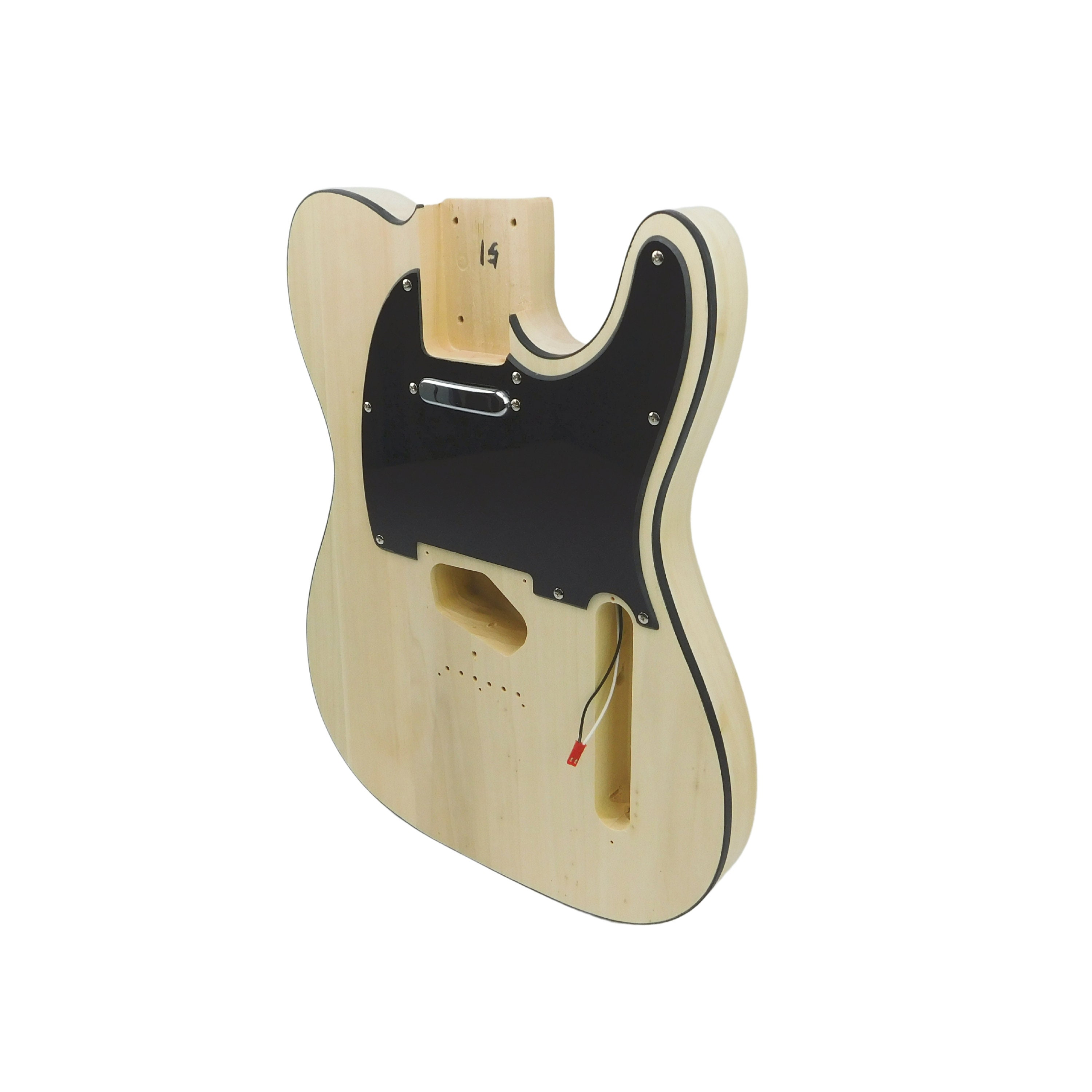 12 String Electric Guitar DIY Kit, No-soldering, S-S. Solid Basswood ...