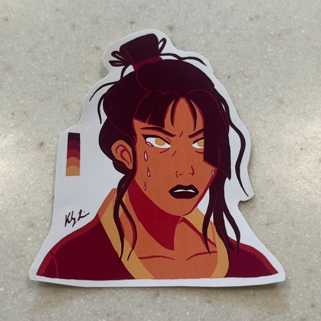 Azula Color Challenge Sticker - Etsy