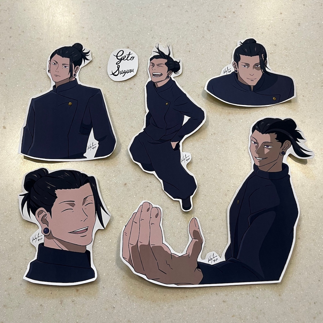 Geto Suguru Sticker Set - Etsy