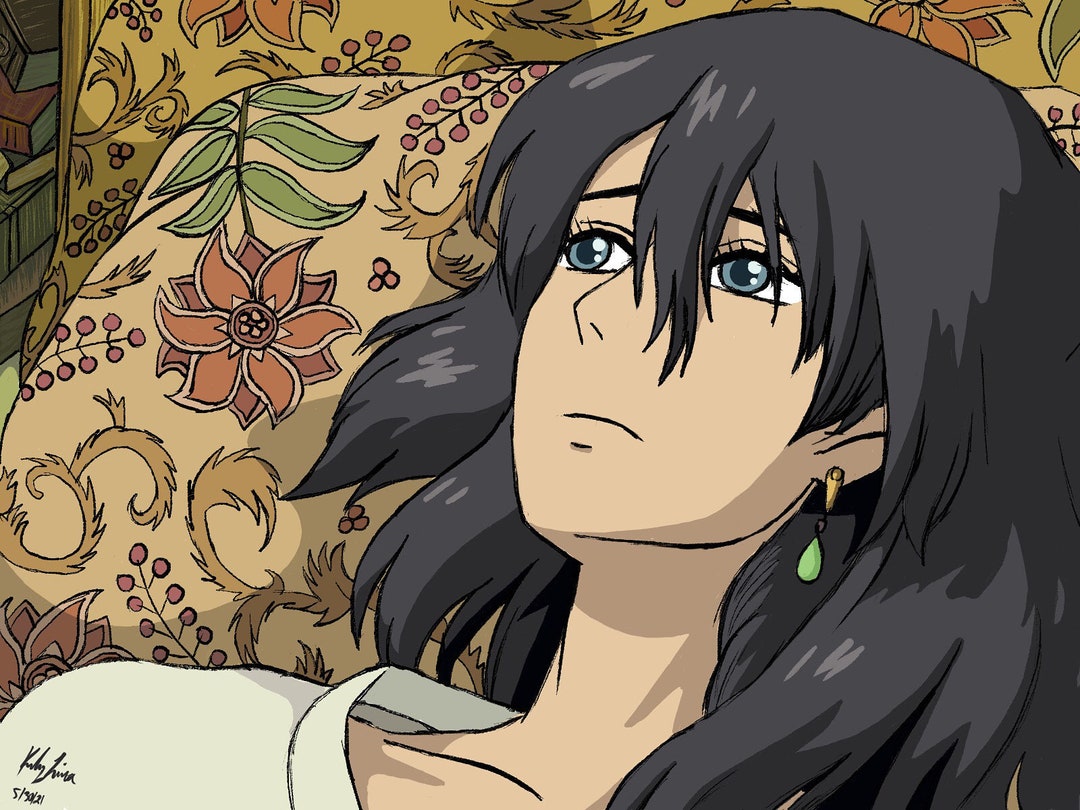 Sleepy Dramatic Howl - Wall Print - Etsy