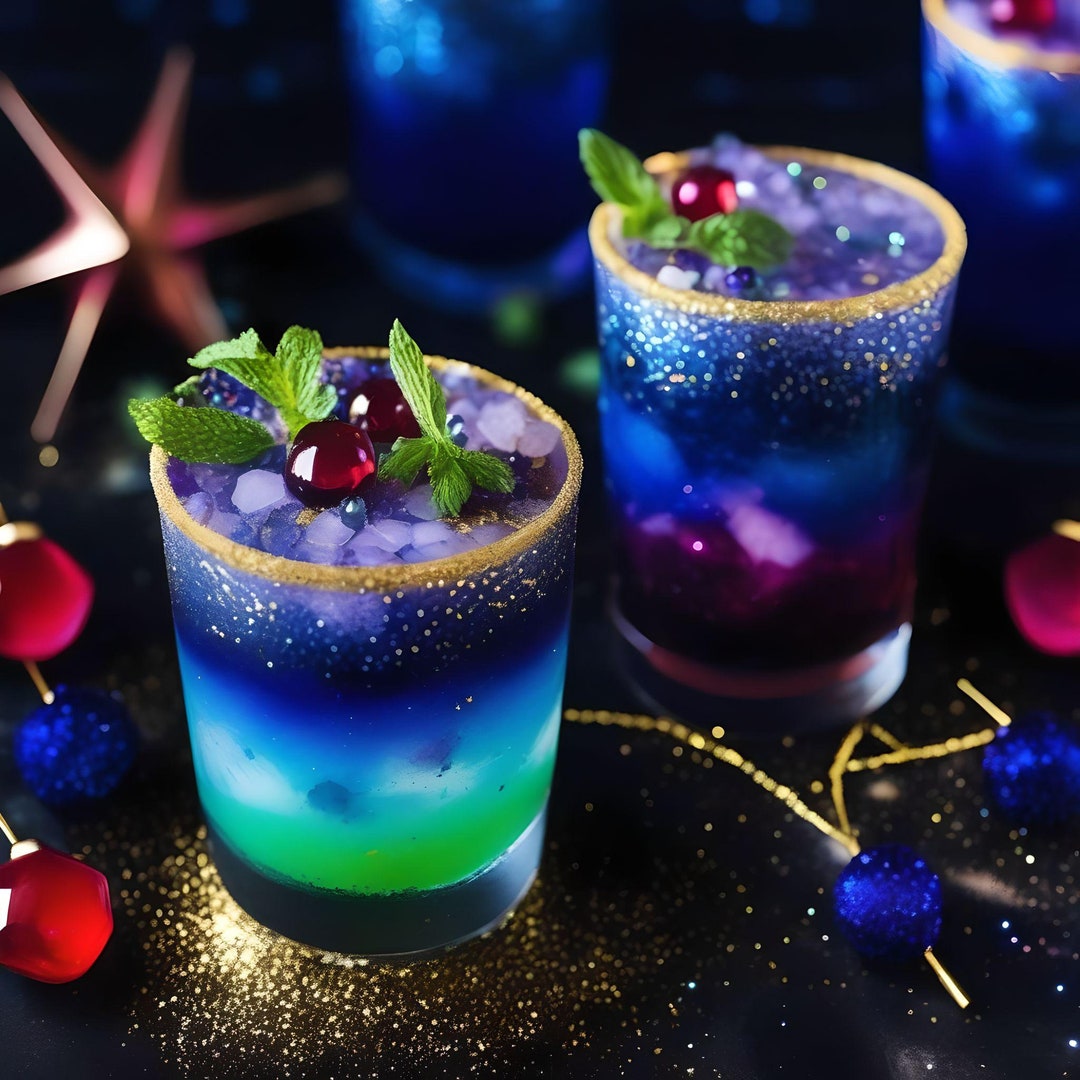 Cosmic Cocktails: Galaxy Themed Drink Recipes to Light up Your Party - Etsy