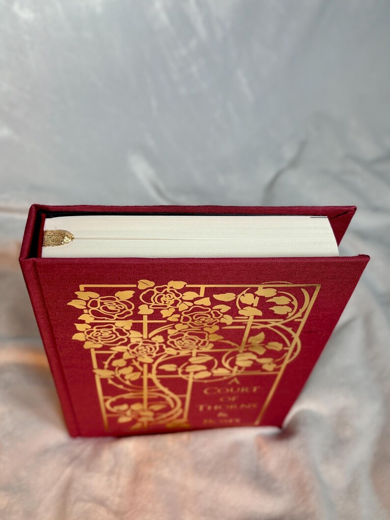 A Court of Thorns and Roses Rebound Book ACOTAR Handmade Foil Hardcover ...