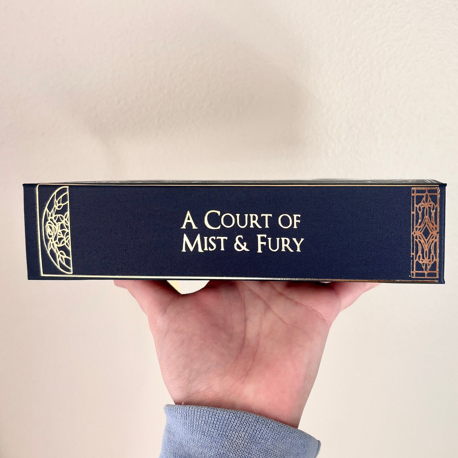 A Court of Mist and Fury Rebound Book | ACOMAF Handmade Foil Hardcover ...