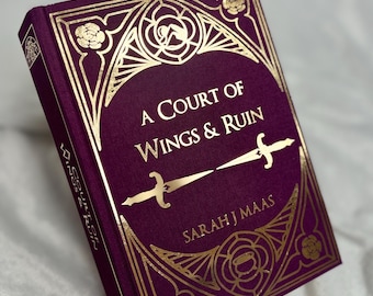 A Court of Wings and Ruin Rebound Book | Special Edition ACOWAR, Hand ...